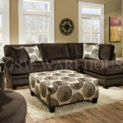 GROOVY SMOKE GREY SECTIONAL - BR Furniture Outlet