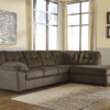 GROOVY SMOKE GREY SECTIONAL - BR Furniture Outlet
